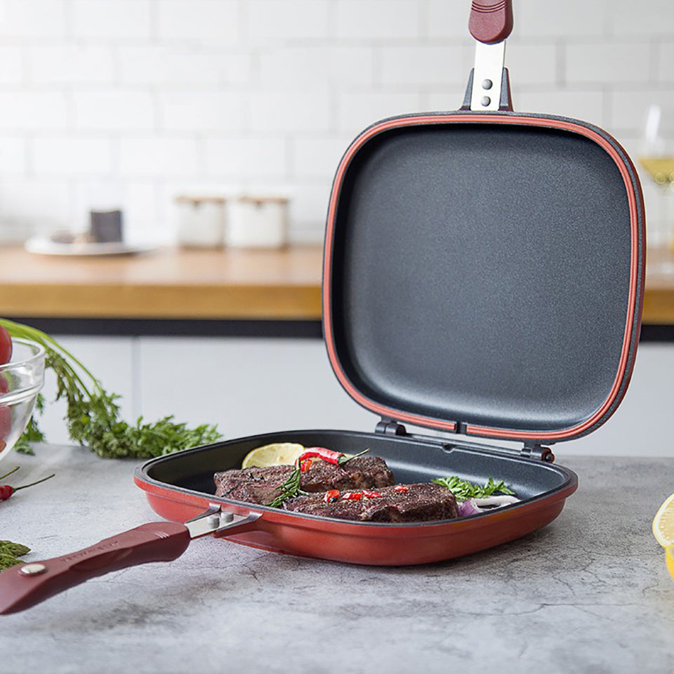 SARTEN DE DOBLE CARA - CHEFF PRO™ – Yuday Store